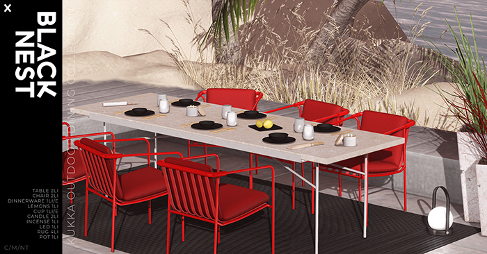 Second Life Marketplace Black Nest Kukka Mosquito Candle And Incense